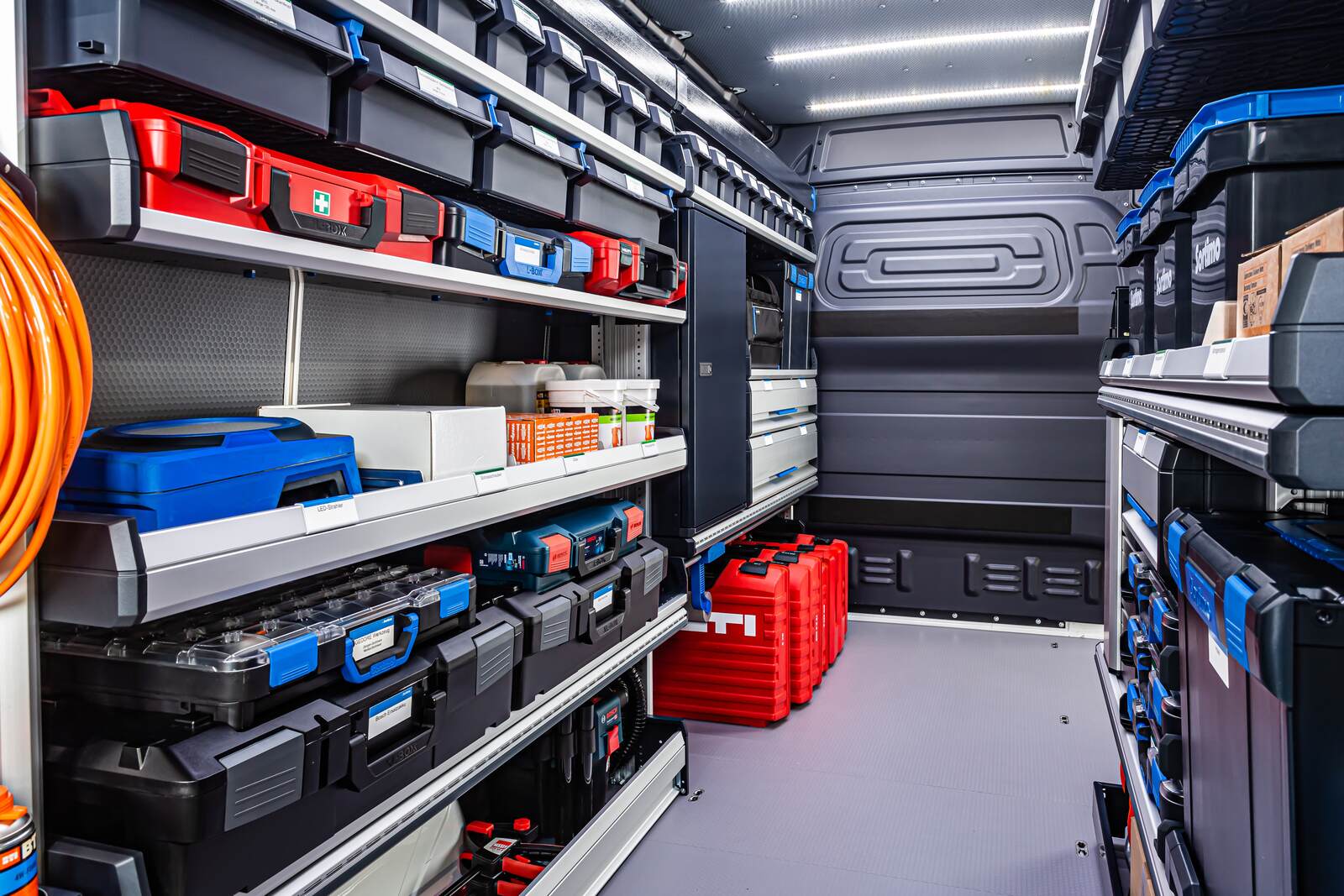 Pakettiauton kalusteet - Sortimo